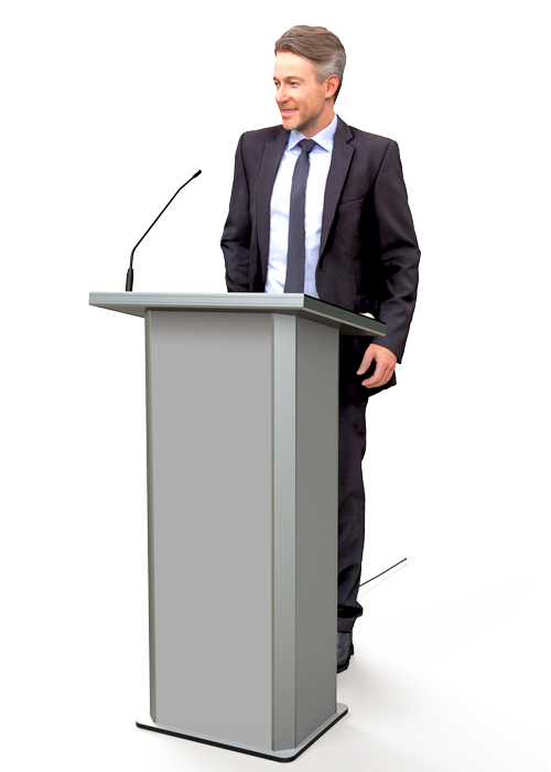 דוכן נואמים דגם POD-LBC-JB